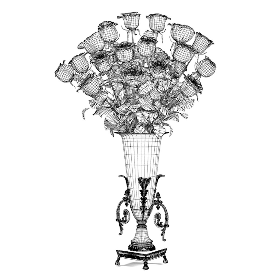 max rose flower bouquet