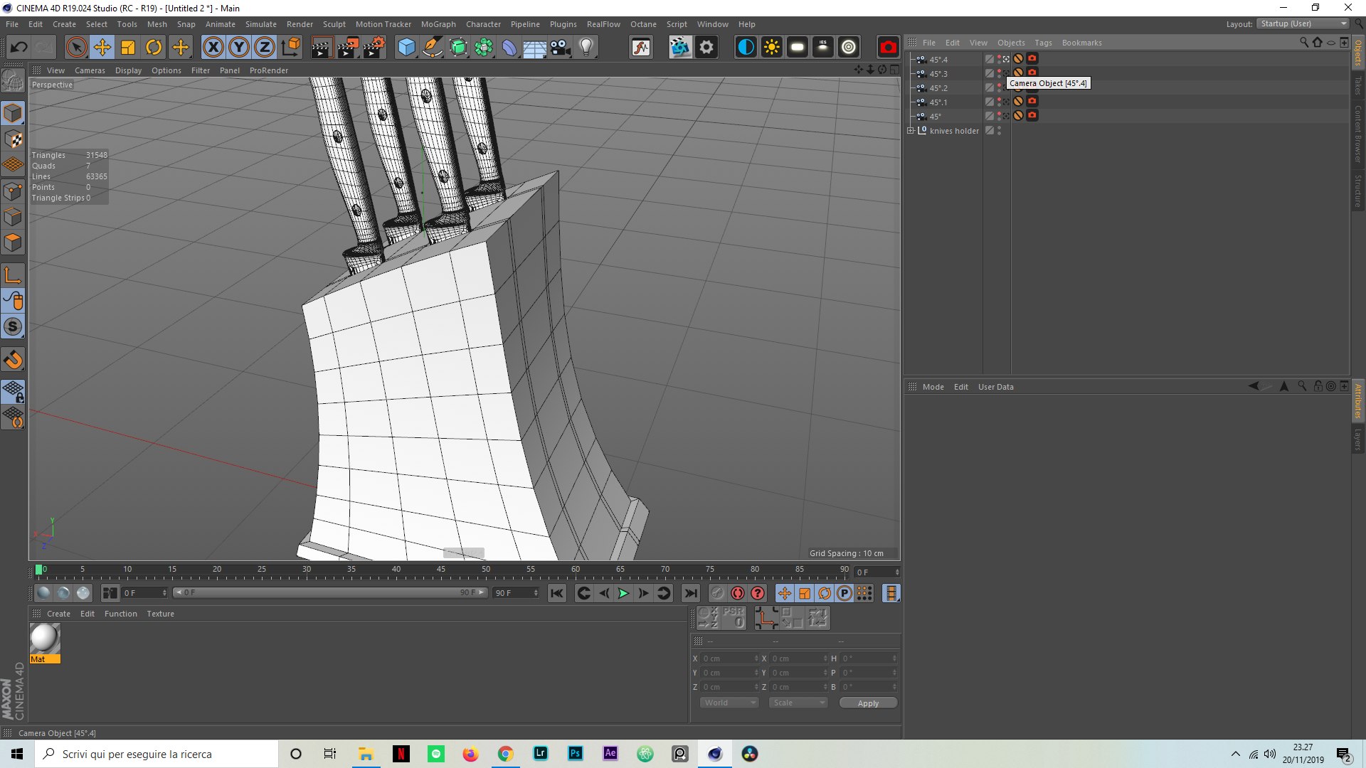3D knives holder interior designer - TurboSquid 1471893