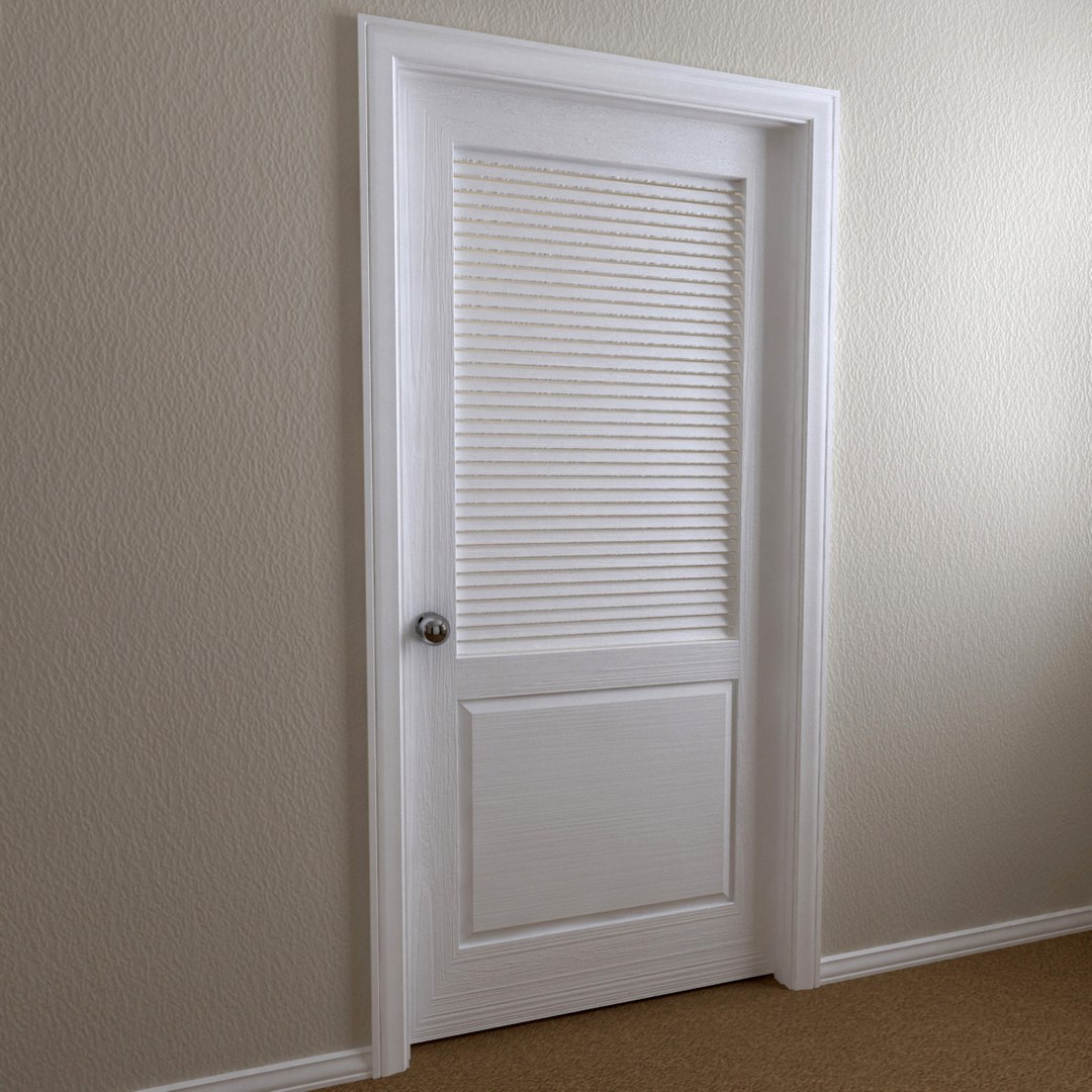 3d Interior Door - 2-panel