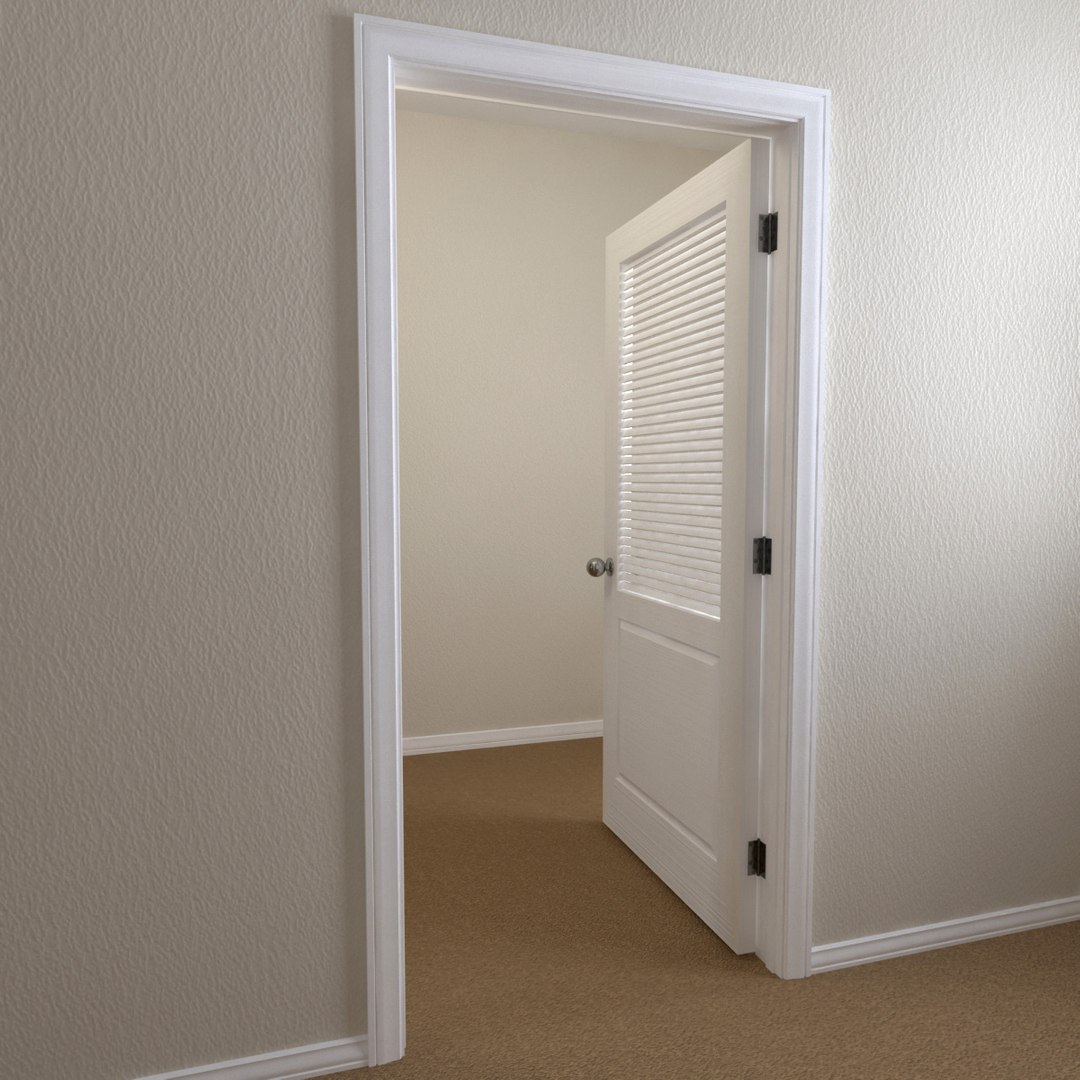 3d Interior Door - 2-panel