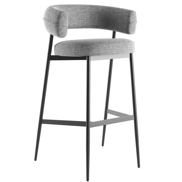 Nena Stool By Zanotta 3D model - TurboSquid 2011903