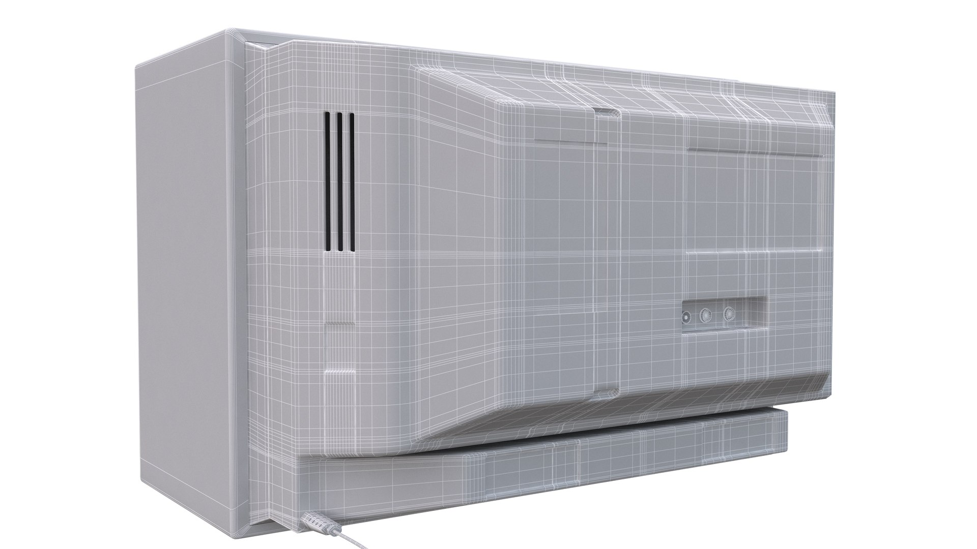 3D Vintage Tv Model - TurboSquid 2037186