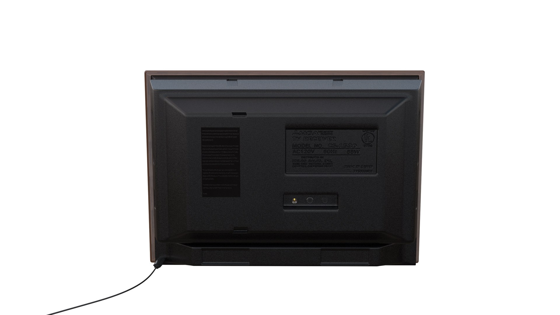 3D Vintage Tv Model - TurboSquid 2037186