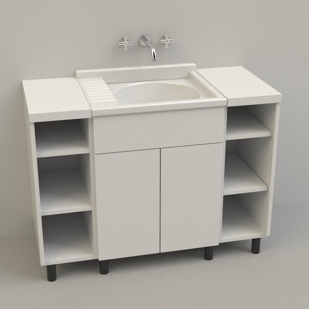 washbasin rhinoceros 3d model