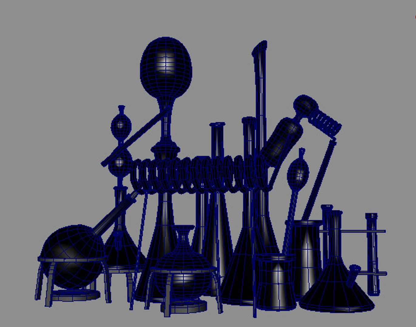 Chemistry Set 3d Model