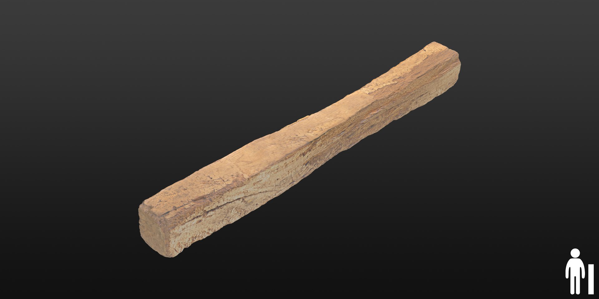 3D Scanned Wood Beam Model - TurboSquid 1565421