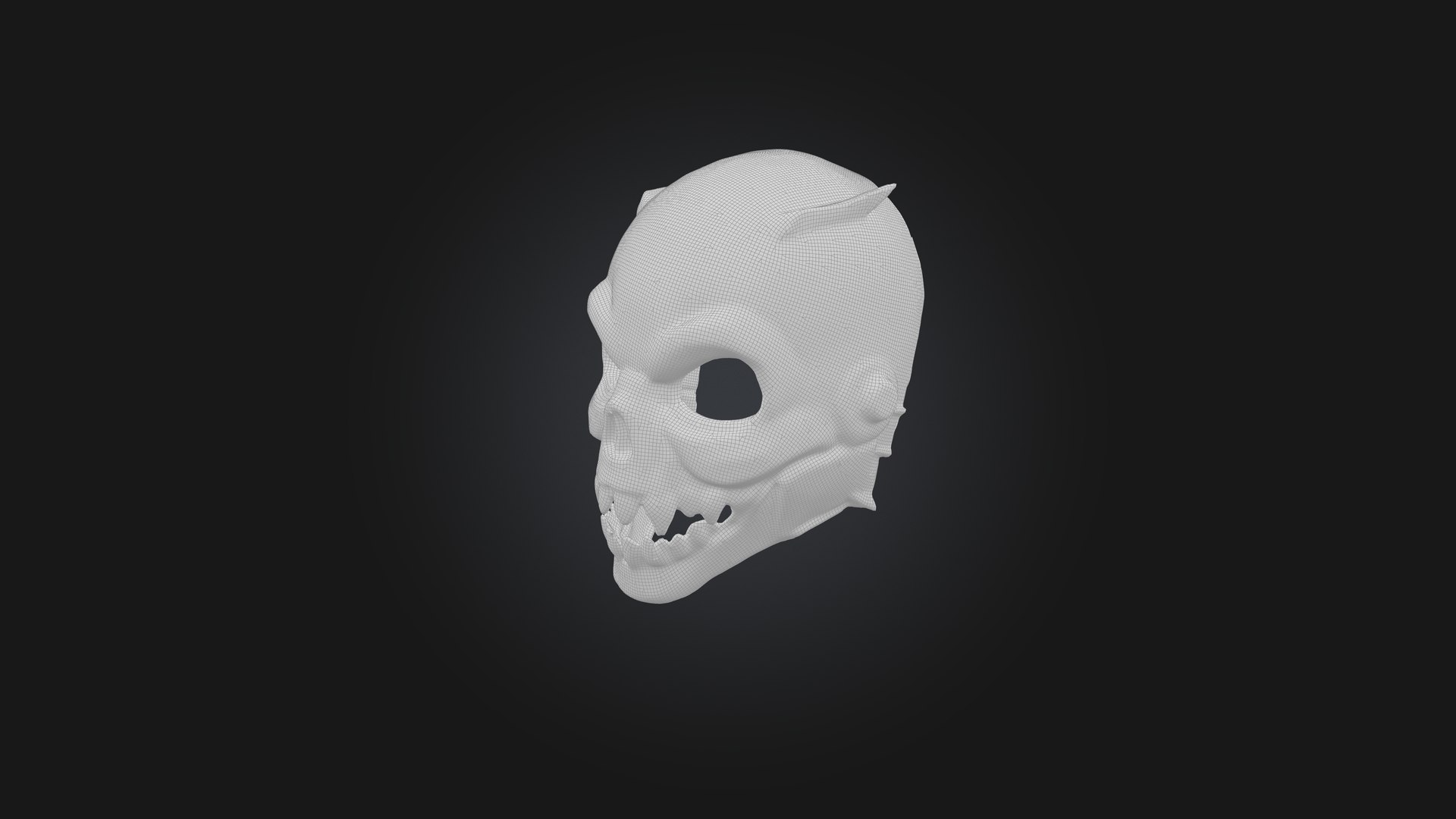 3D Scary Mask Design - TurboSquid 2291002