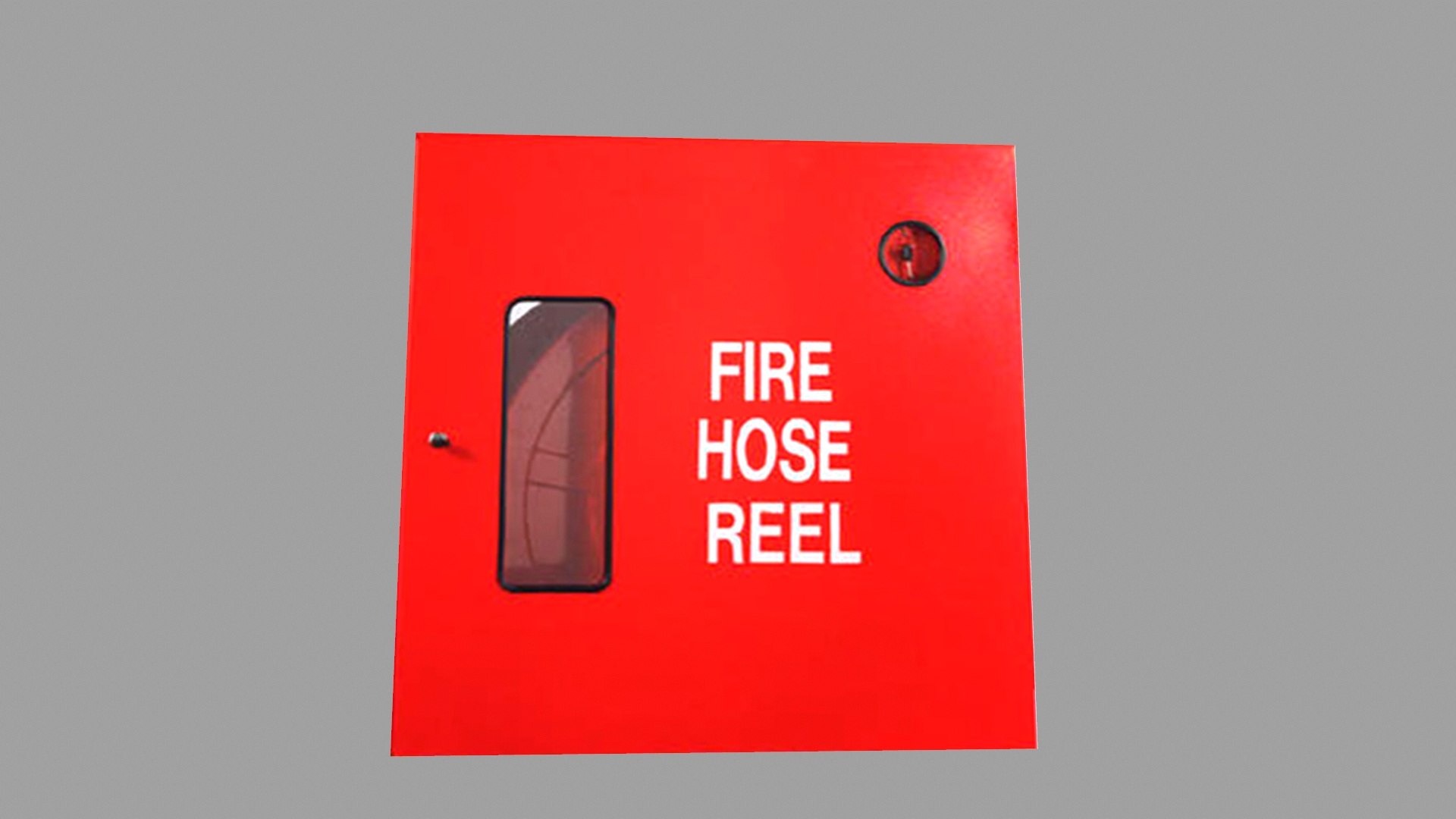 3D Fire Hose Reel Box Model - TurboSquid 2318297