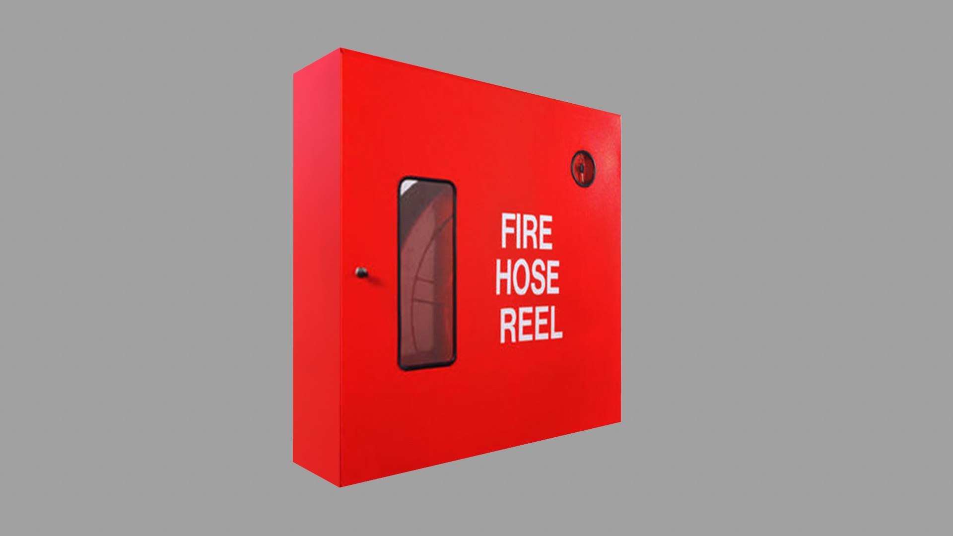3D Fire Hose Reel Box Model - TurboSquid 2318297