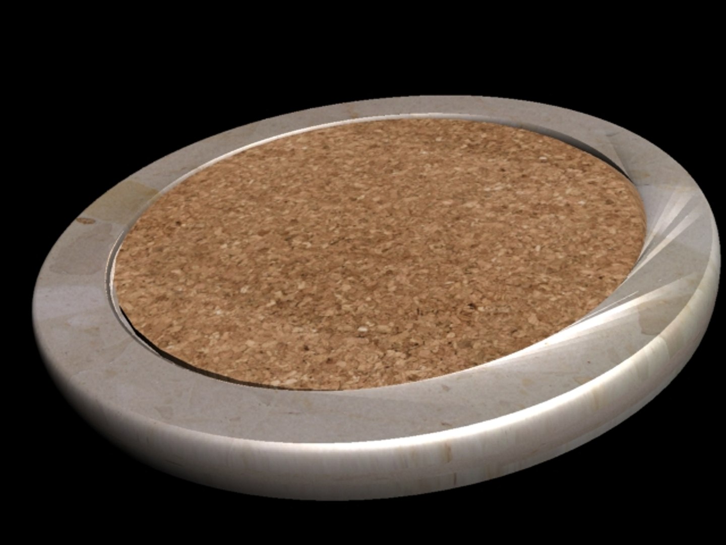 Free Coaster Drinks 3d Model