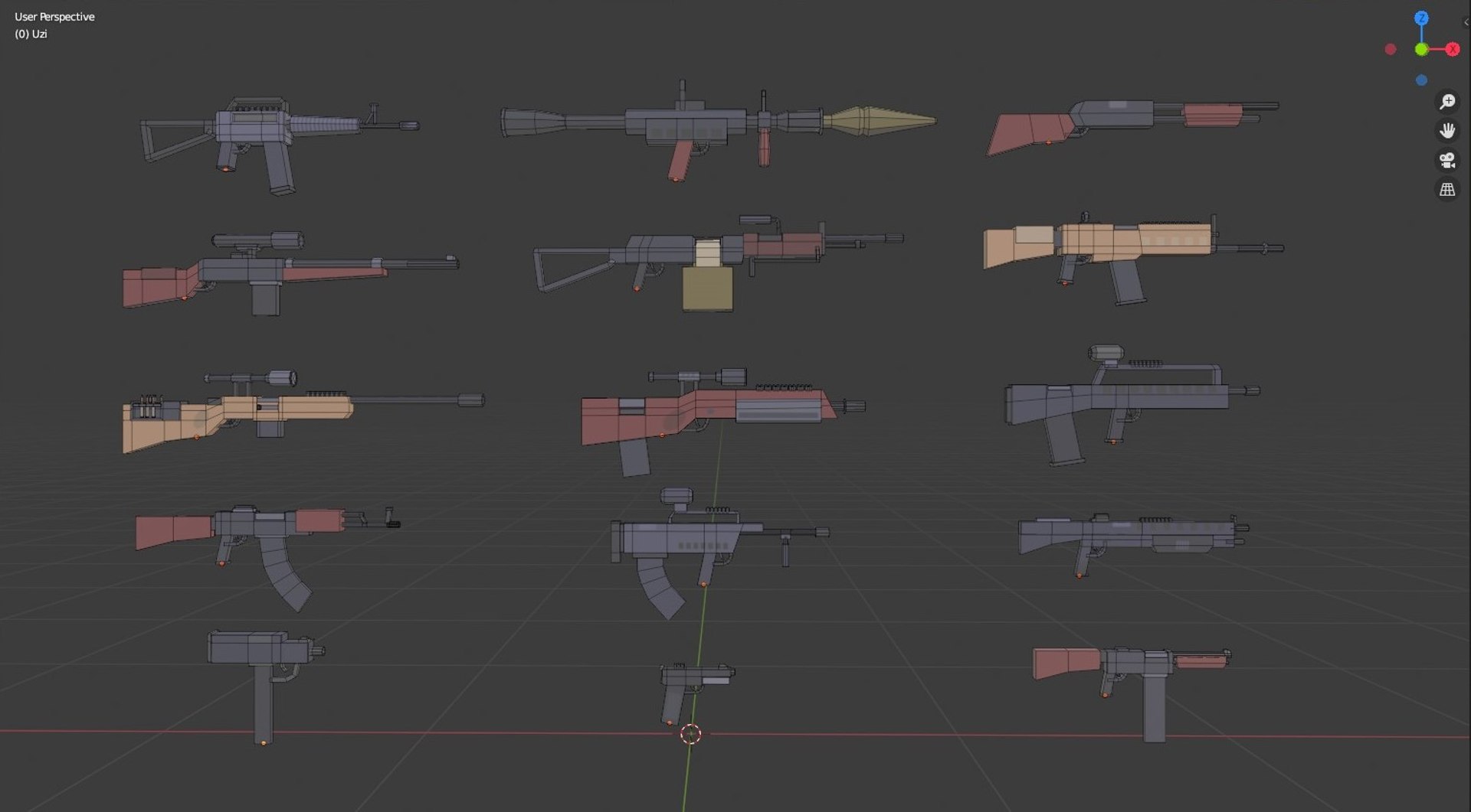 3D Weapons Pack - TurboSquid 1615644