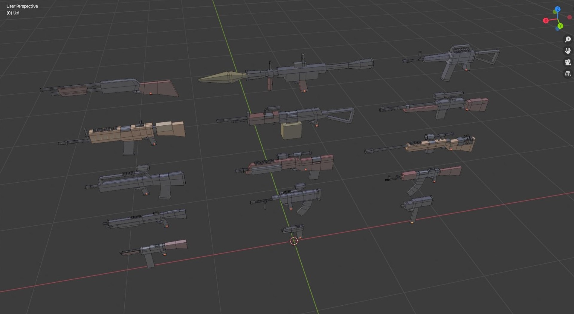 3D Weapons Pack - TurboSquid 1615644