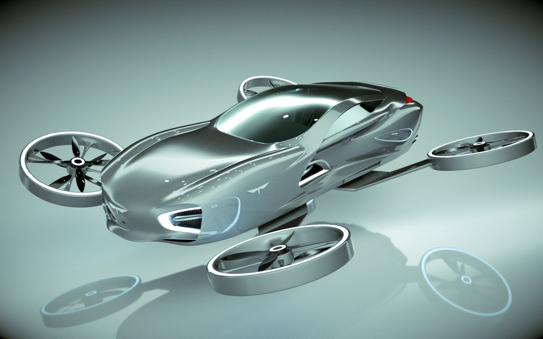 3D Car Copter Model - TurboSquid 1557915