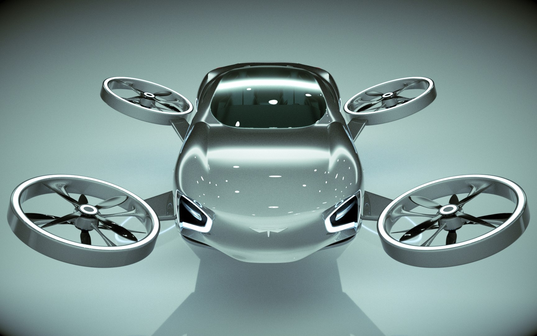 3D Car Copter Model - TurboSquid 1557915