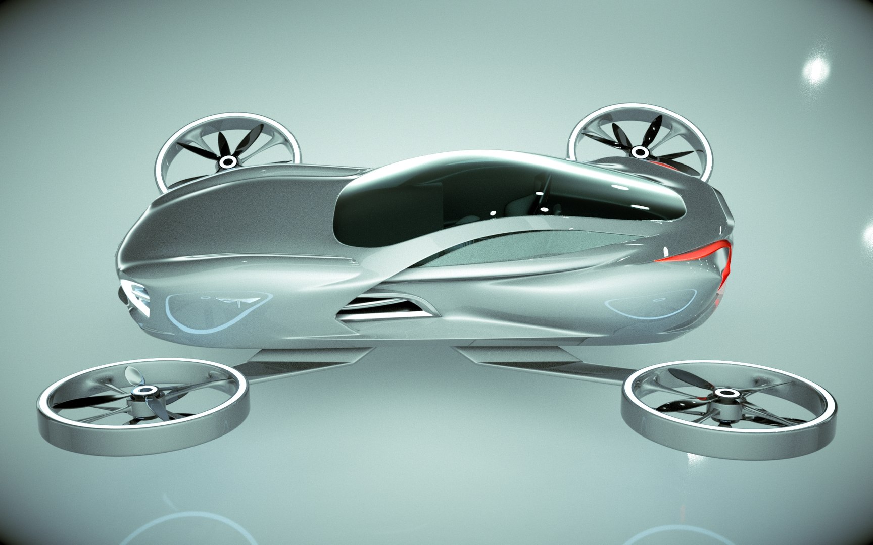3D Car Copter Model - TurboSquid 1557915
