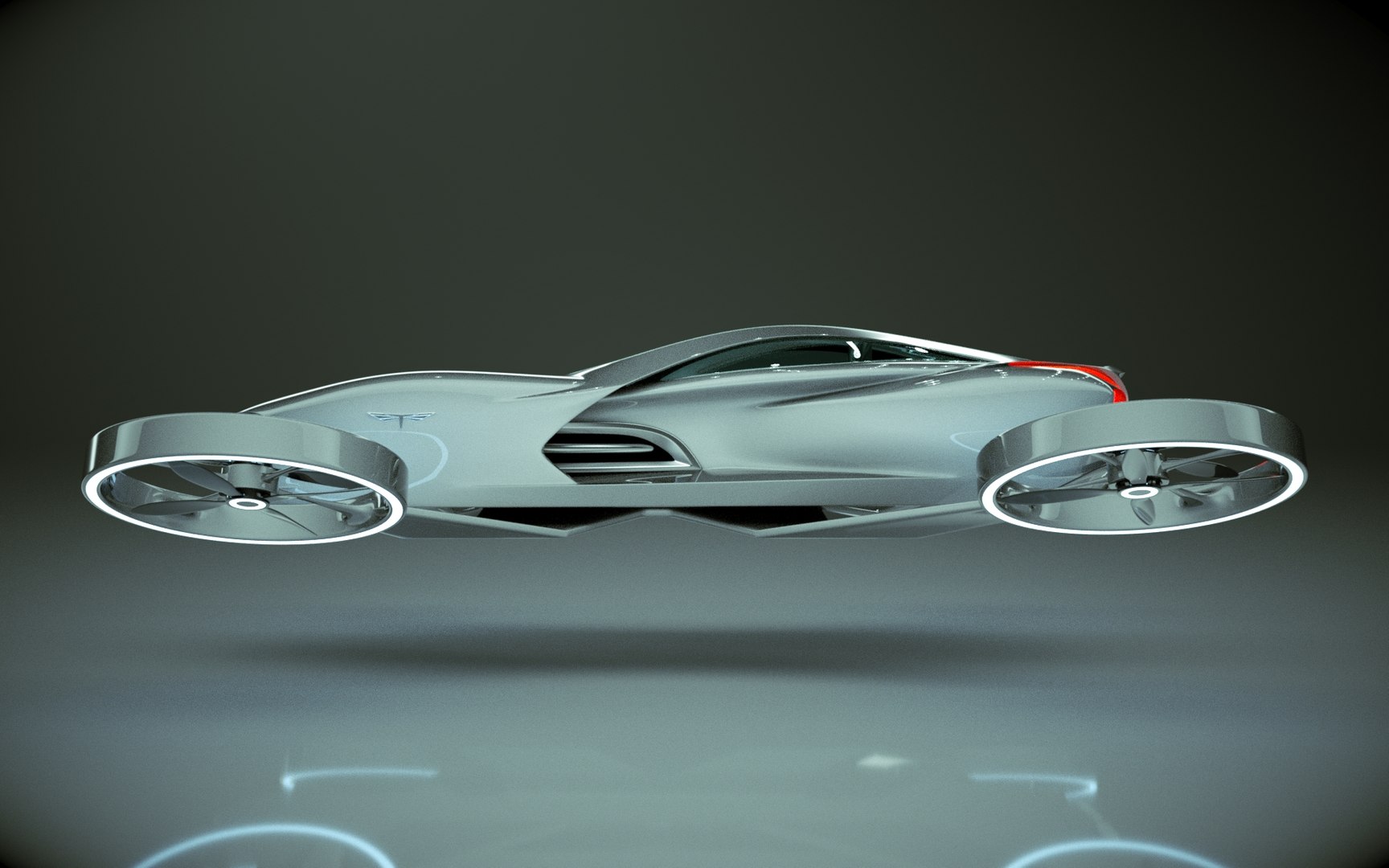 3D Car Copter Model - TurboSquid 1557915