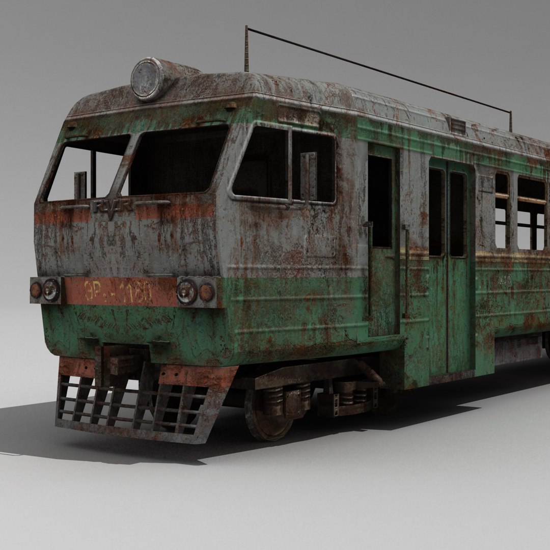 Electric Train 3d Max