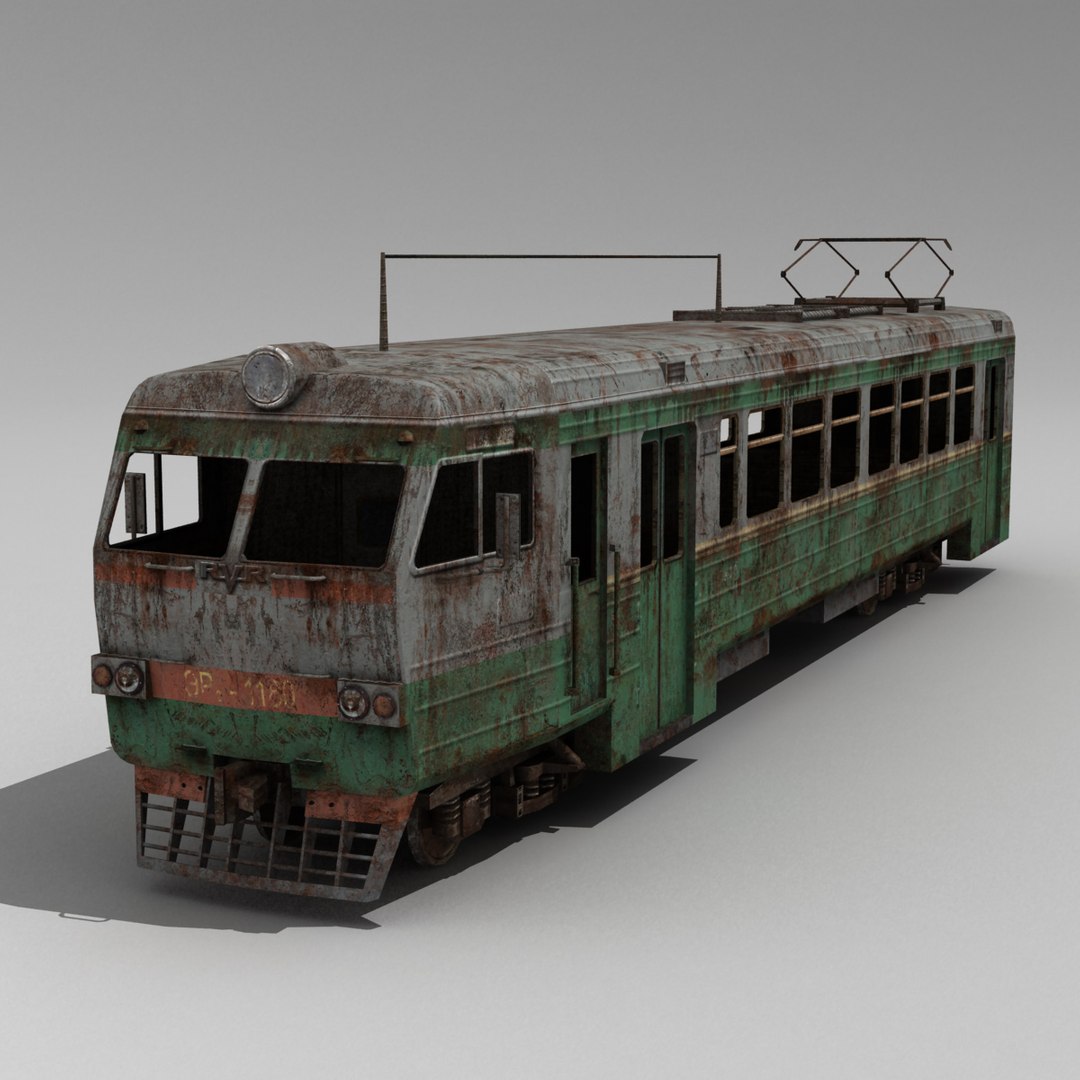 Electric Train 3d Max