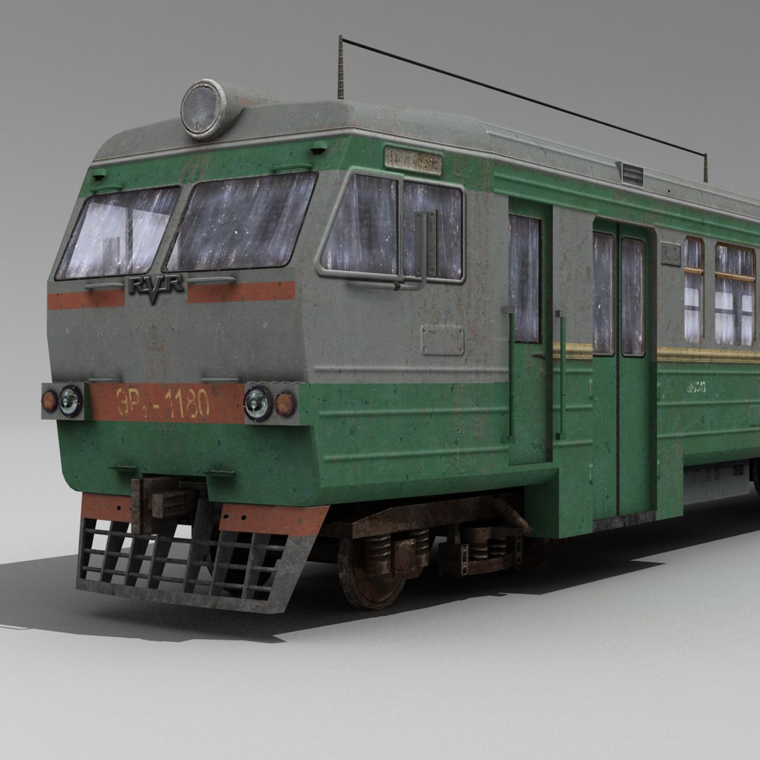 Electric Train 3d Max