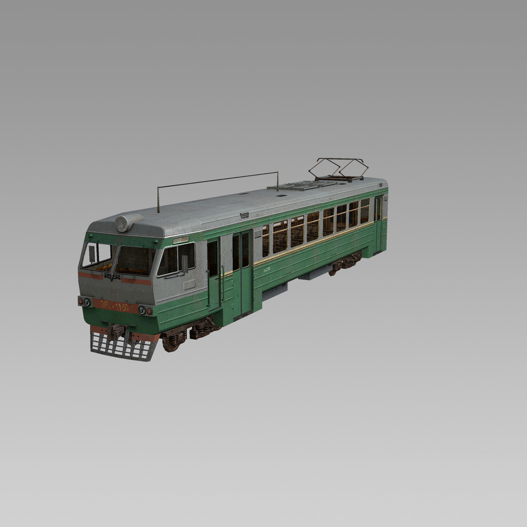 Electric Train 3d Max
