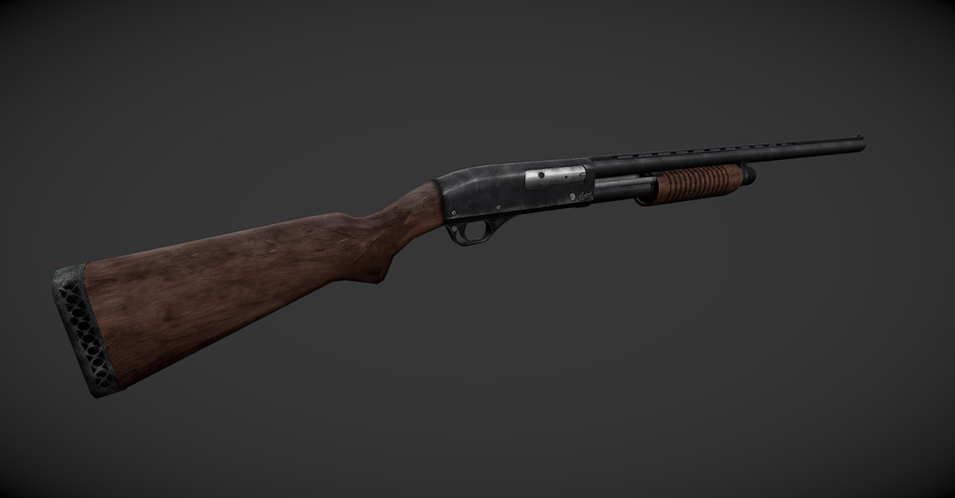Russian Shotgun Mp-133 3d Model