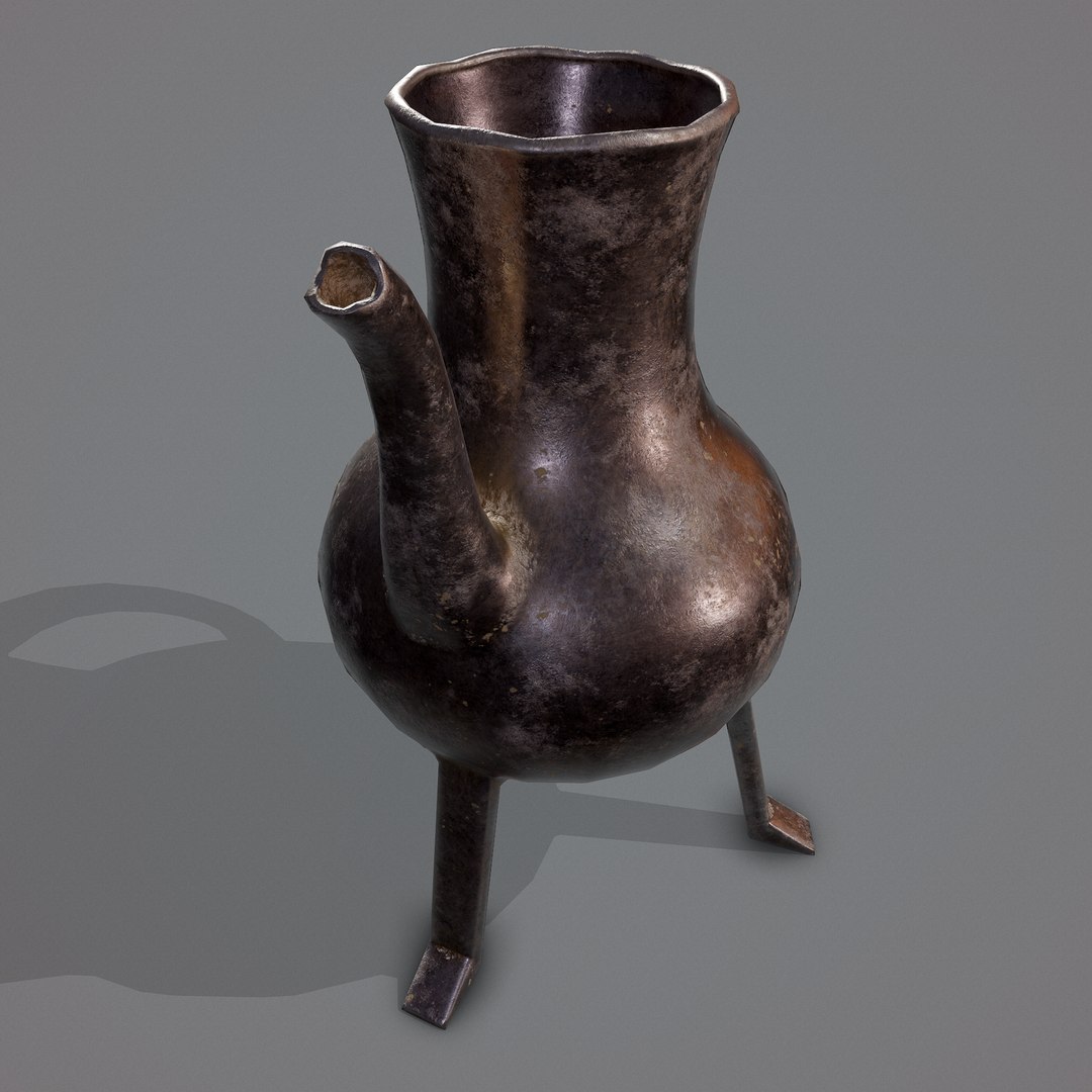 Medieval style serving pitcher 3D model - TurboSquid 1536302