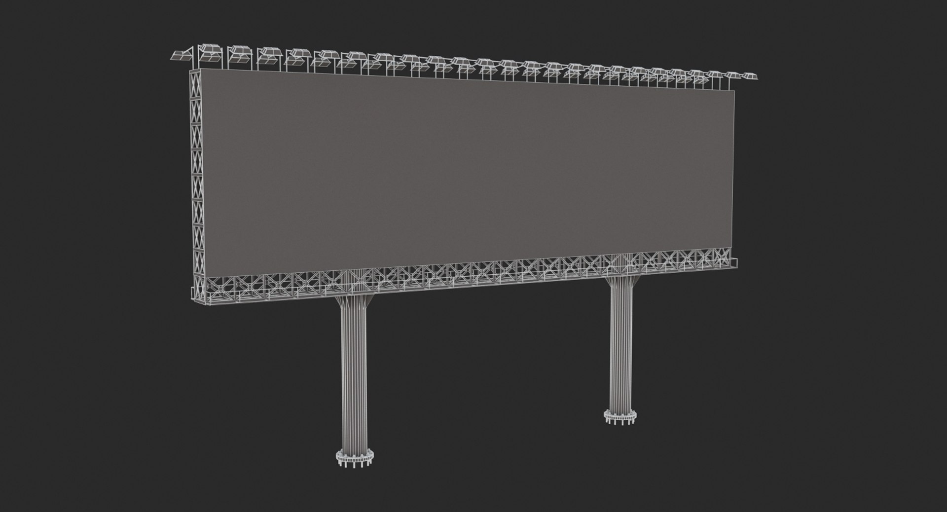 Billboard 3D model - TurboSquid 1364315