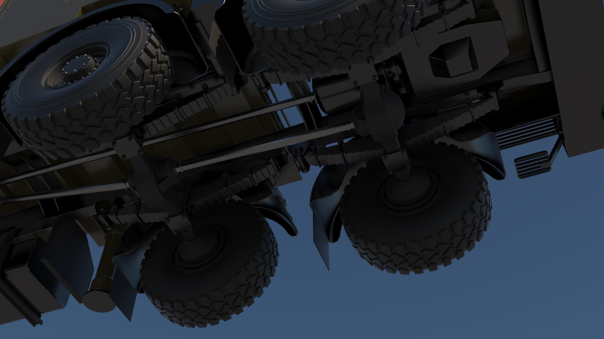 Missile volat mzkt-7401 chassis 3D - TurboSquid 1646362