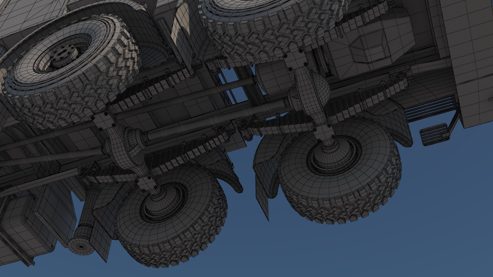 Missile volat mzkt-7401 chassis 3D - TurboSquid 1646362