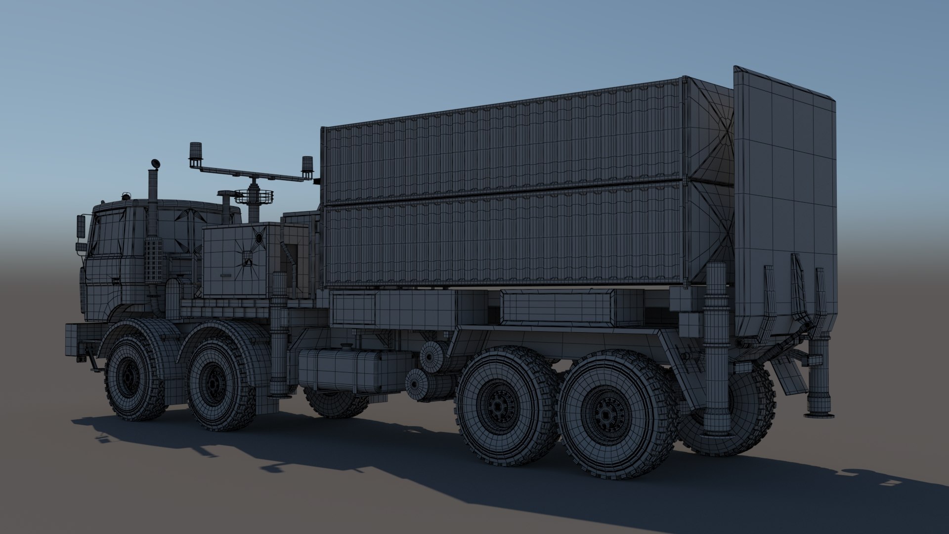 Missile volat mzkt-7401 chassis 3D - TurboSquid 1646362