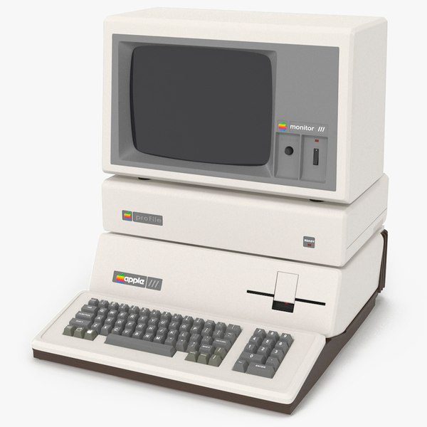 modelo 3d Computadora Apple III vintage - TurboSquid 2209132