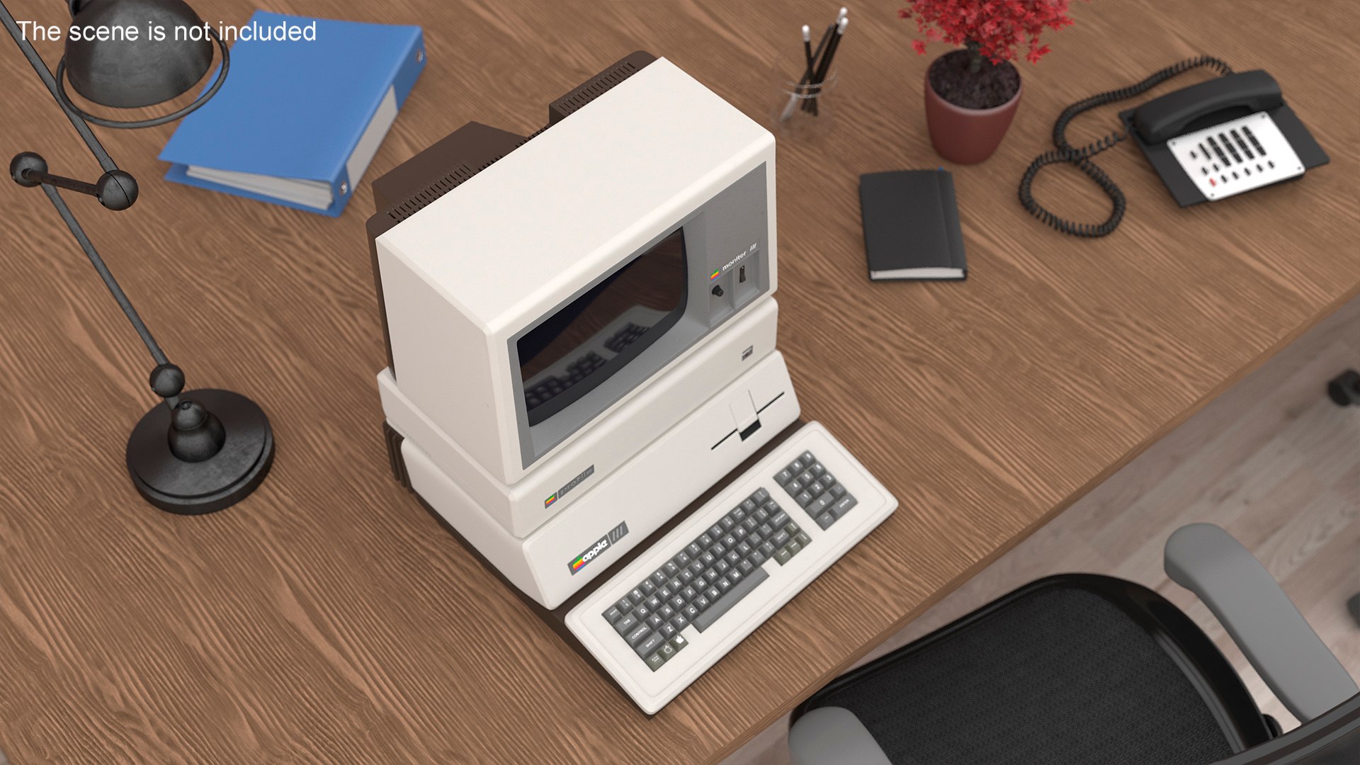 Vintage Apple III Computer 3D Model - TurboSquid 2209132
