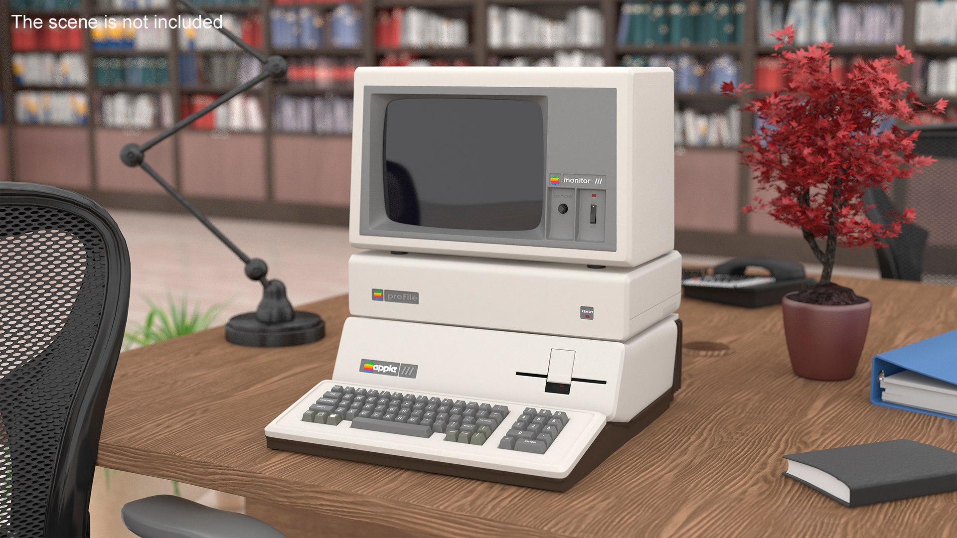 Vintage Apple III Computer 3D Model - TurboSquid 2209132