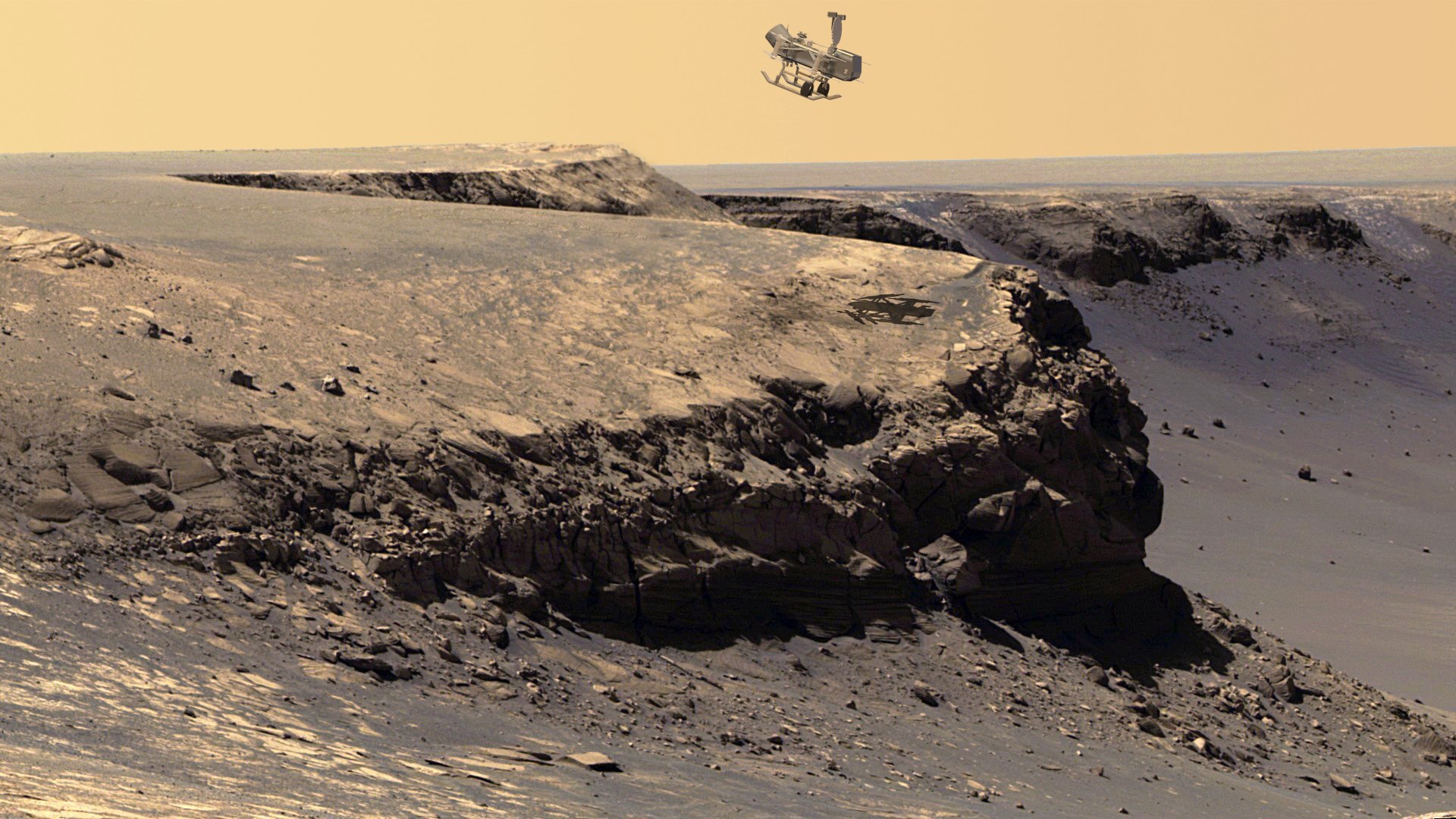 3D Dragonfly Lander Nasa Spacecraft Model - TurboSquid 1469573
