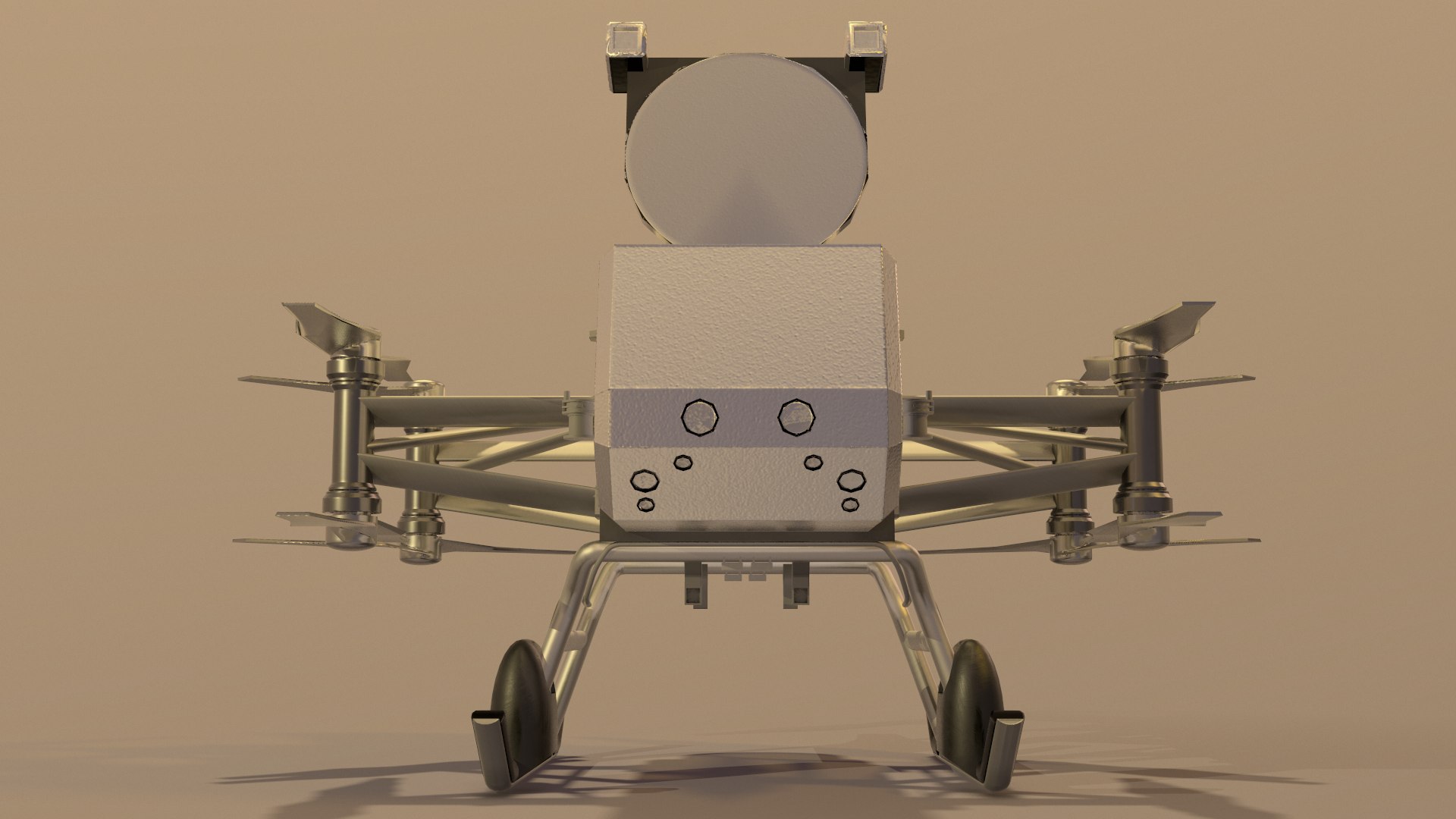 3D Dragonfly Lander Nasa Spacecraft Model - TurboSquid 1469573