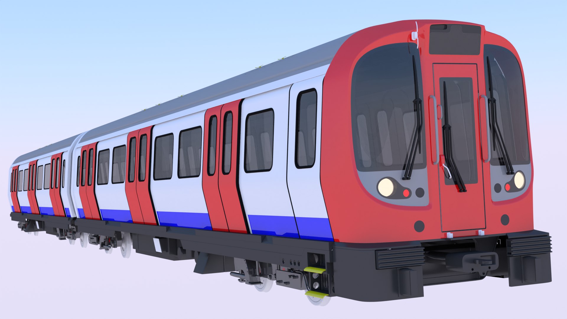 3D London And Stockholm Metro Trains - TurboSquid 2274586