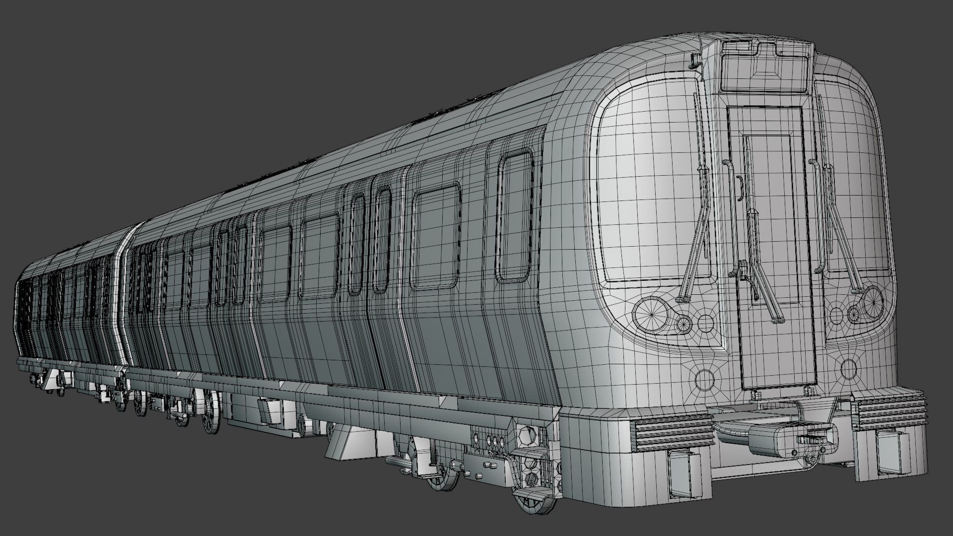 3D London And Stockholm Metro Trains - TurboSquid 2274586
