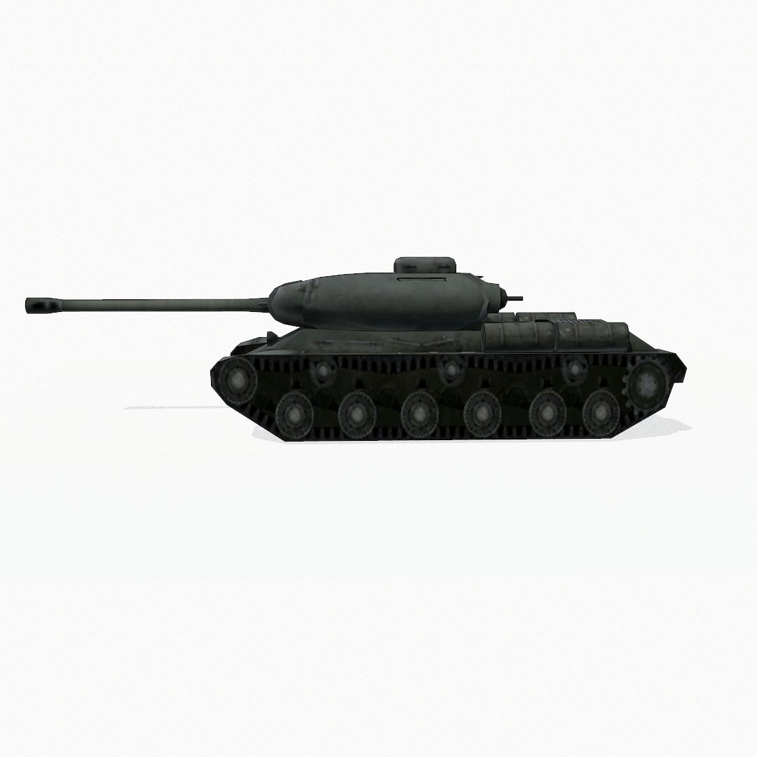 3d Is-2 Tank Model