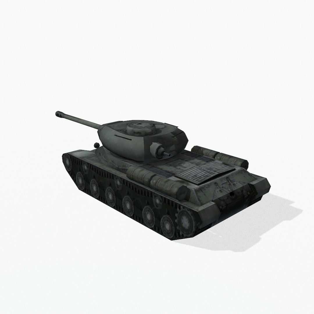 3d Is-2 Tank Model