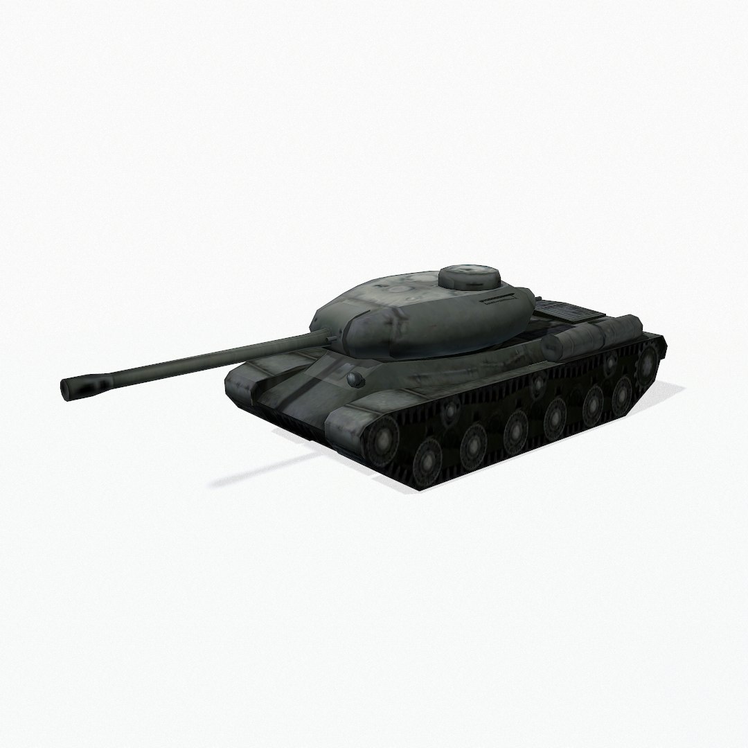 3d Is-2 Tank Model