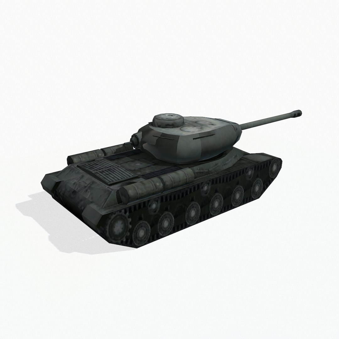 3d Is-2 Tank Model