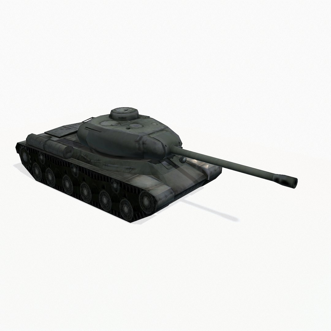 3d Is-2 Tank Model