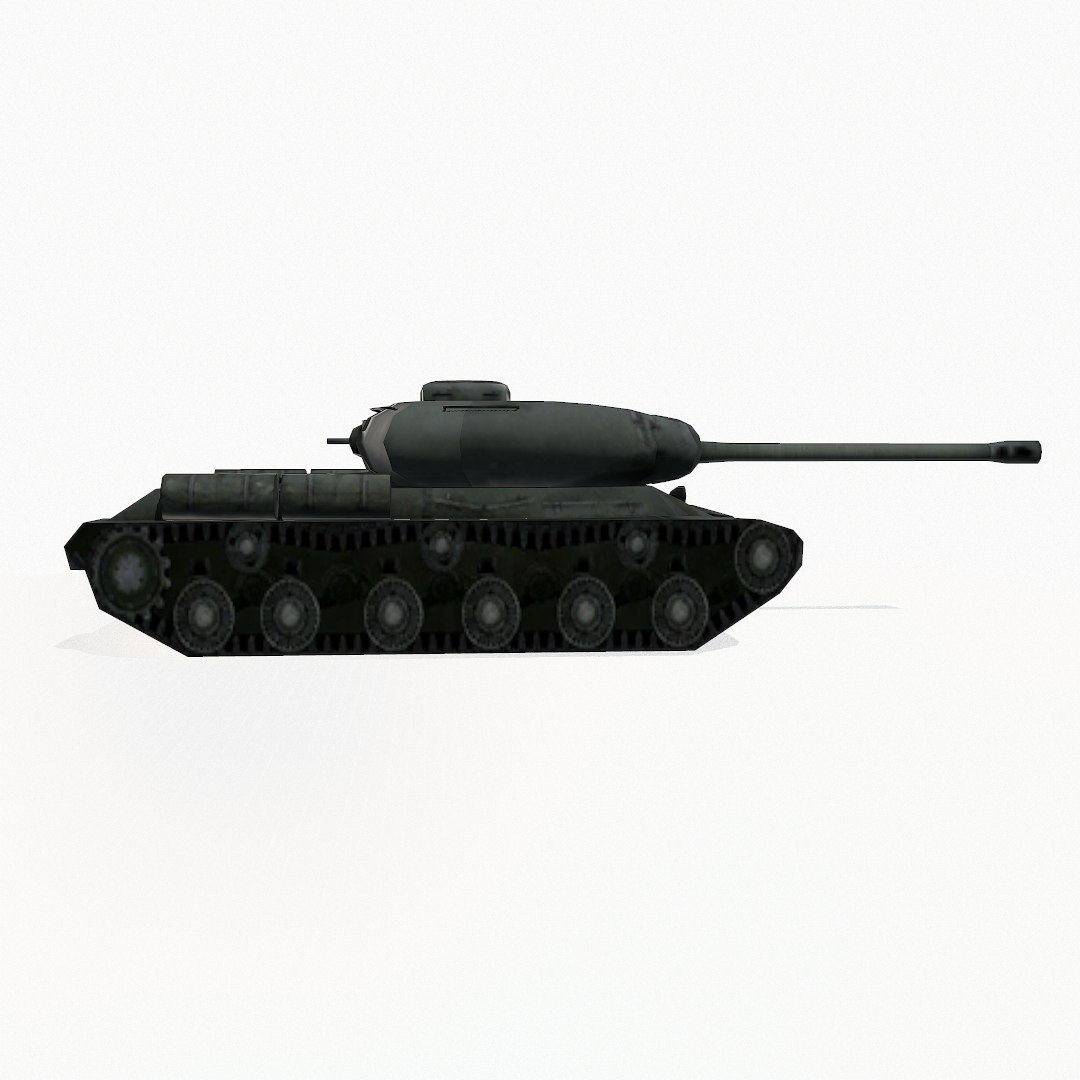 3d Is-2 Tank Model