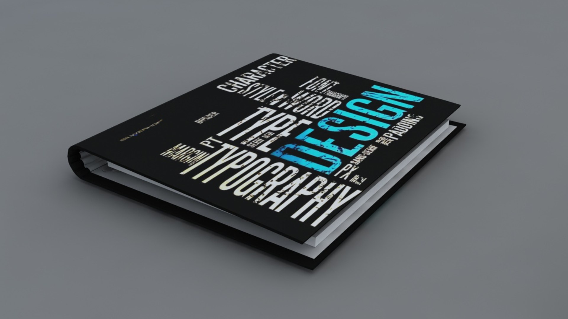 3d Book Notebook Model