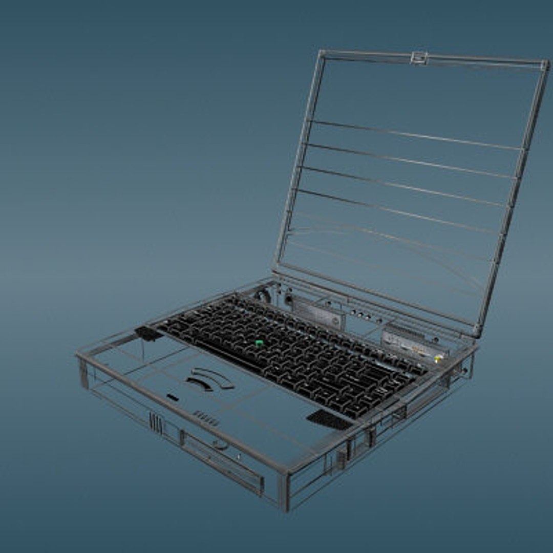 3d Laptop Model