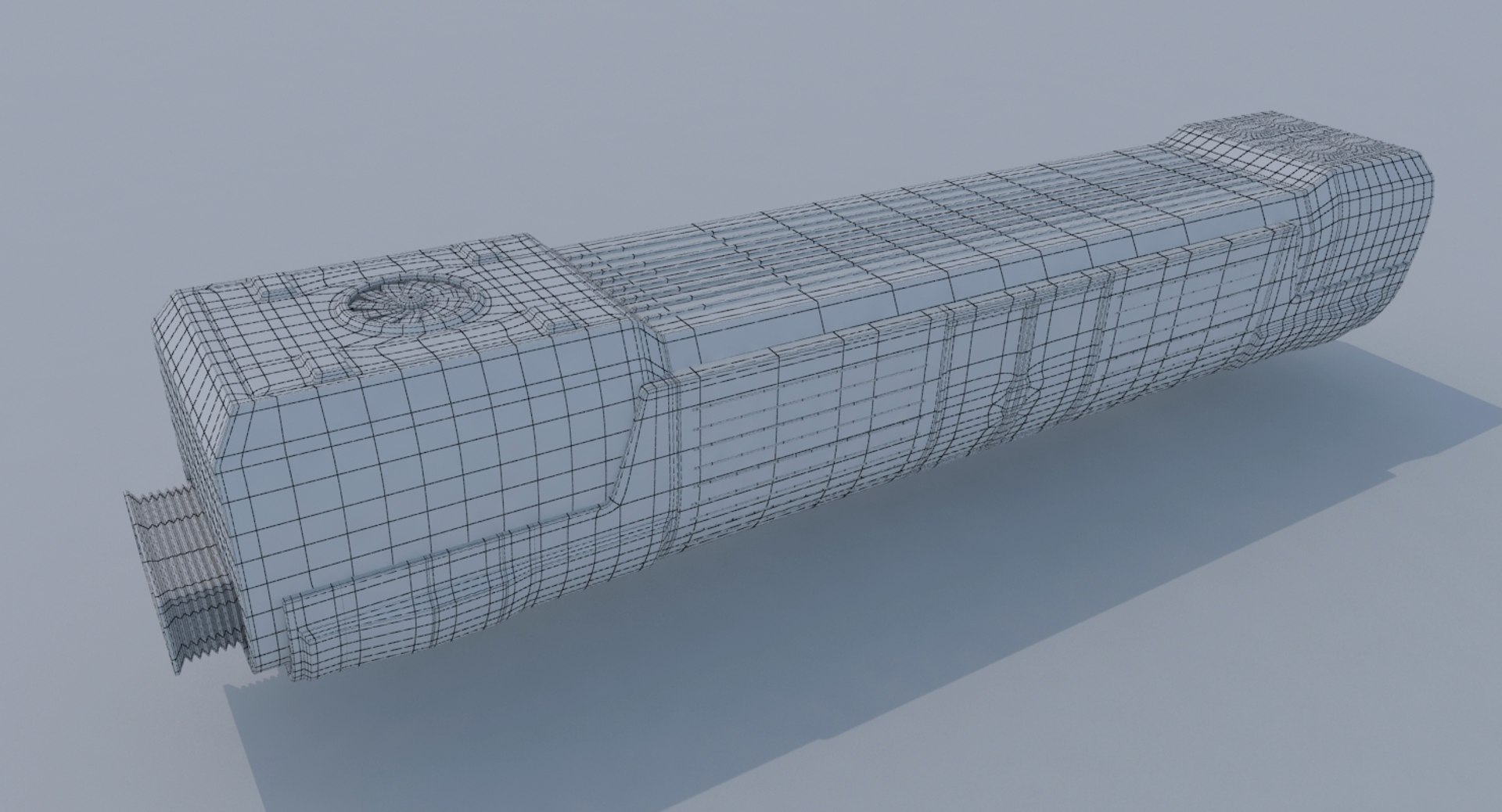 Sci-fi Hover Train 3d Model