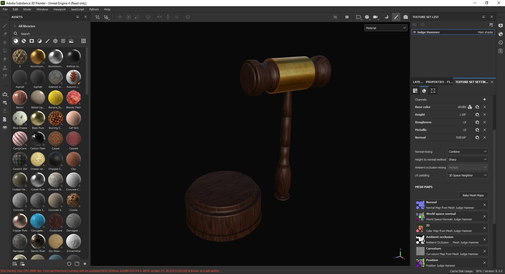 3D Judge Hammer - TurboSquid 2123150