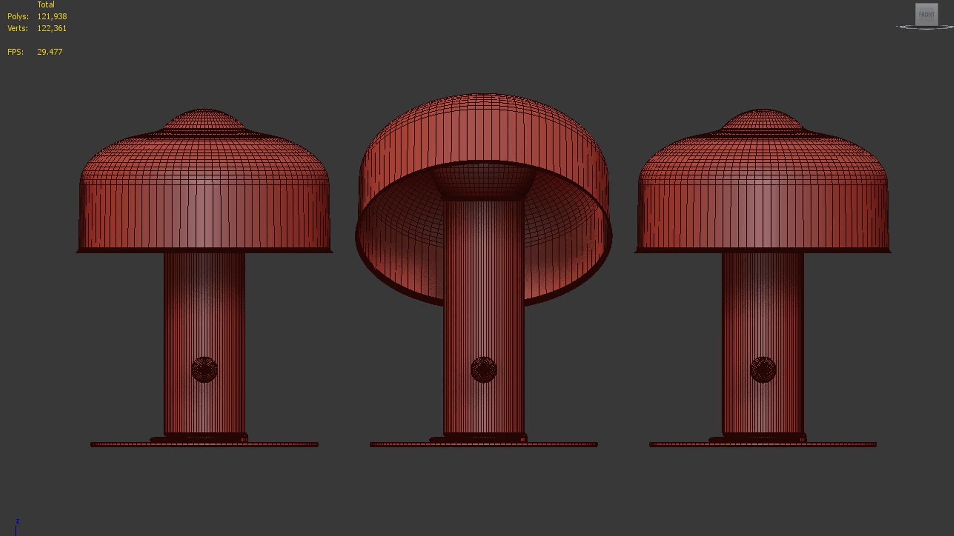 Pivot By Andlight Table Lamp Model - TurboSquid 1881002