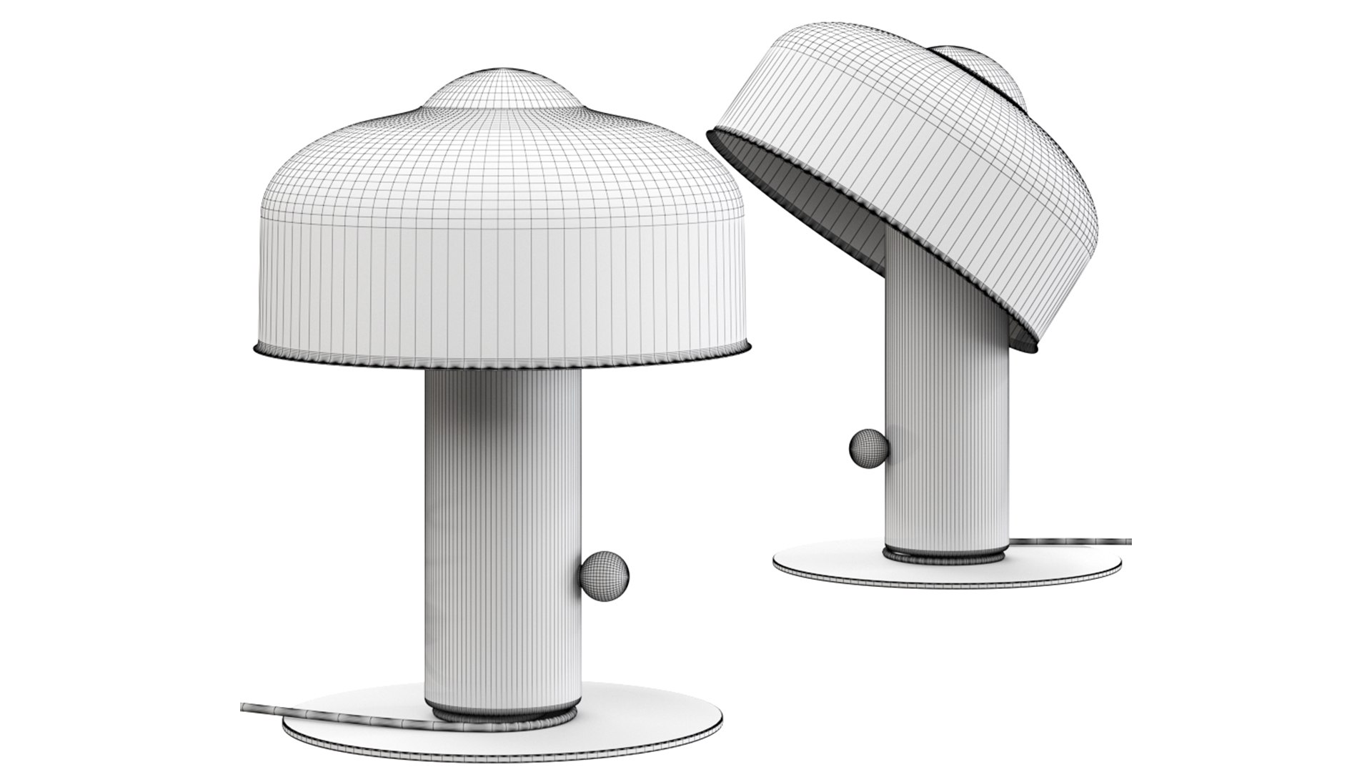 Pivot By Andlight Table Lamp Model - TurboSquid 1881002