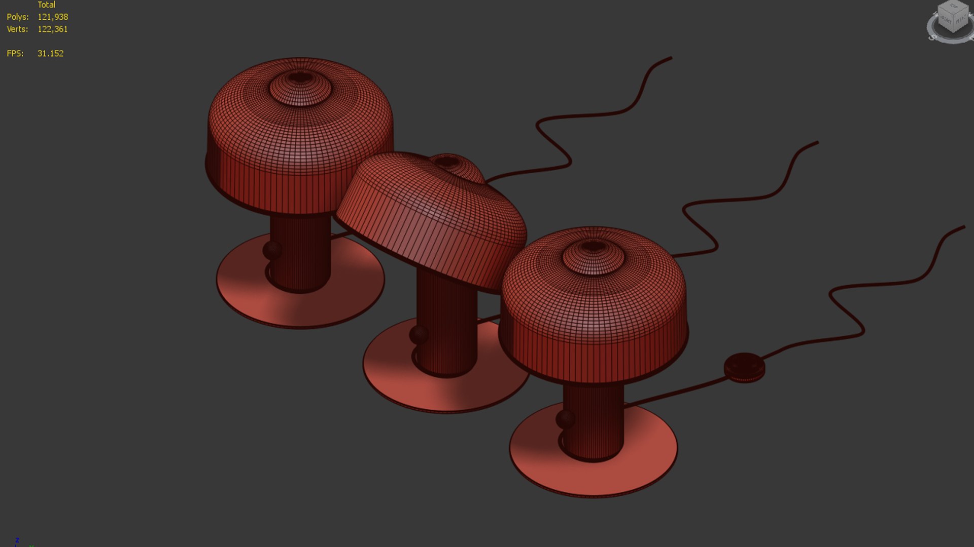 Pivot By Andlight Table Lamp Model - TurboSquid 1881002